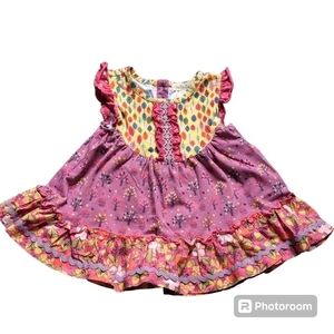 Matilda Jane | Shirts & Tops | Matilda Jane Odette Flutter Tunic Mixed ...